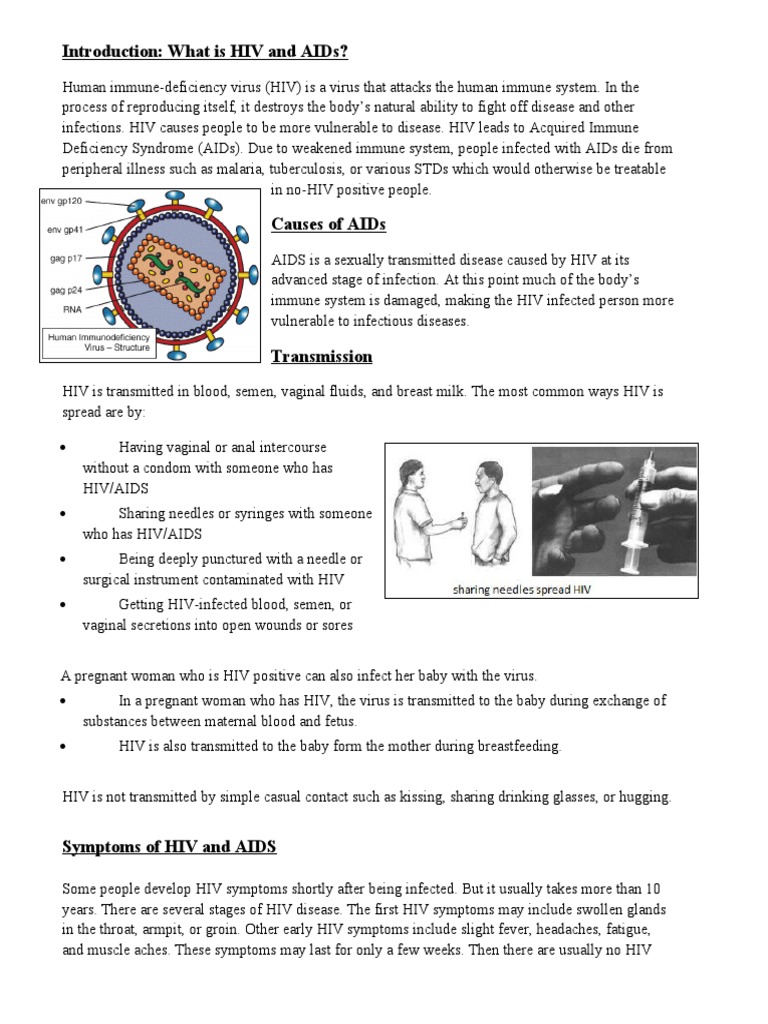 Introduction: What Is Hiv and Aids? | Download Free PDF | Hiv/Aids | Cd4