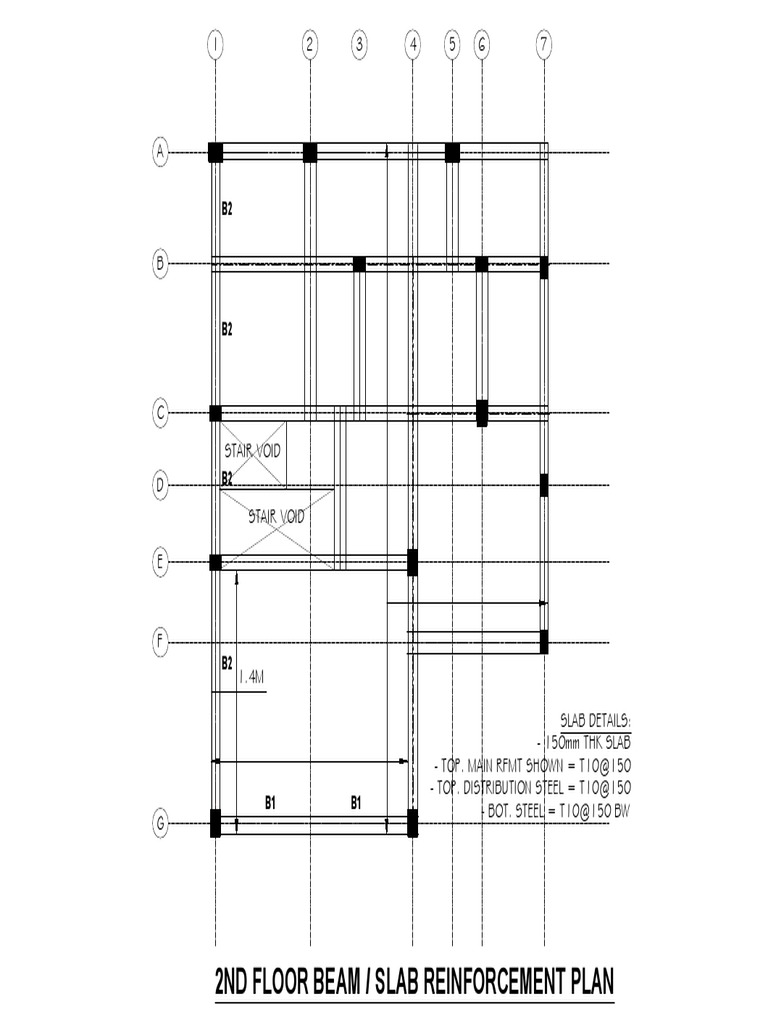TR Slab and Beam Details | PDF | Technology & Engineering