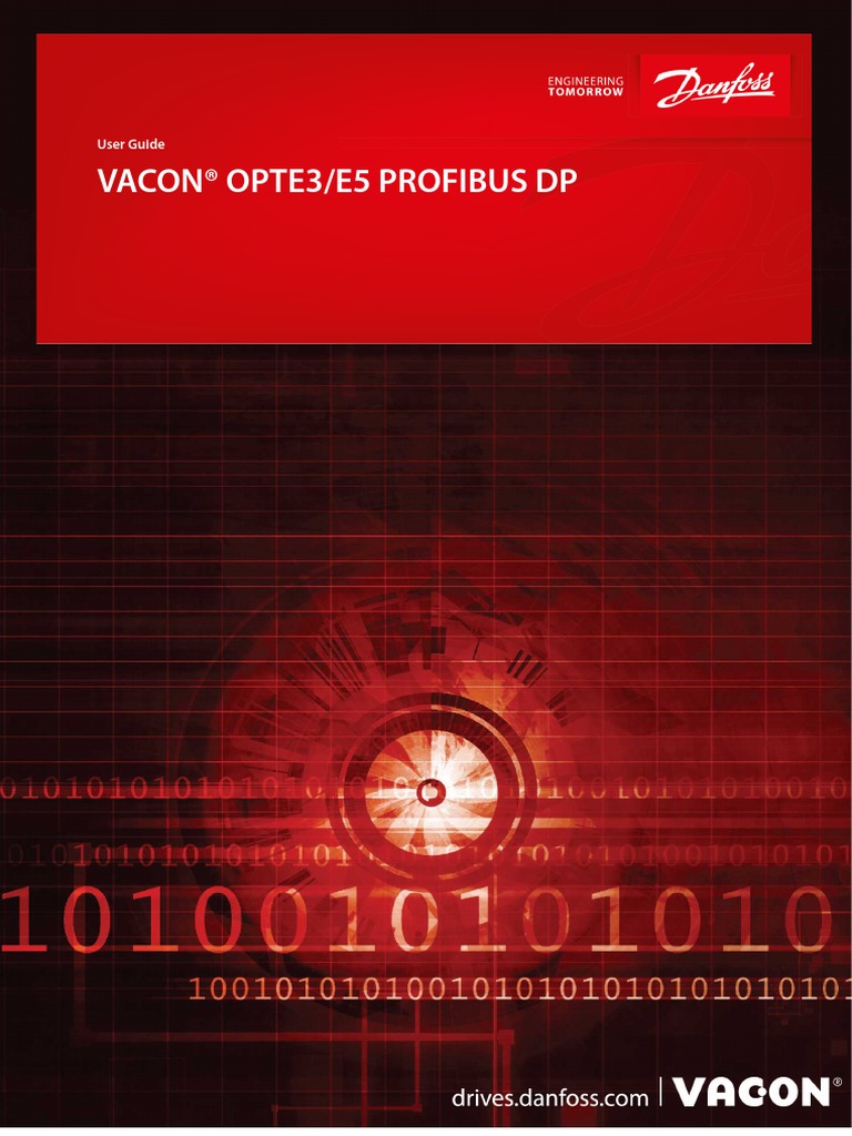 Vacon Opte3 E5 Profibus DP User Guide Dpd00997e en | PDF | Mains ...