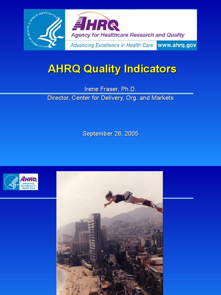 2005AHRQQI Fraser AHRQ Quality Indicators | PDF | Patient Safety | Patient