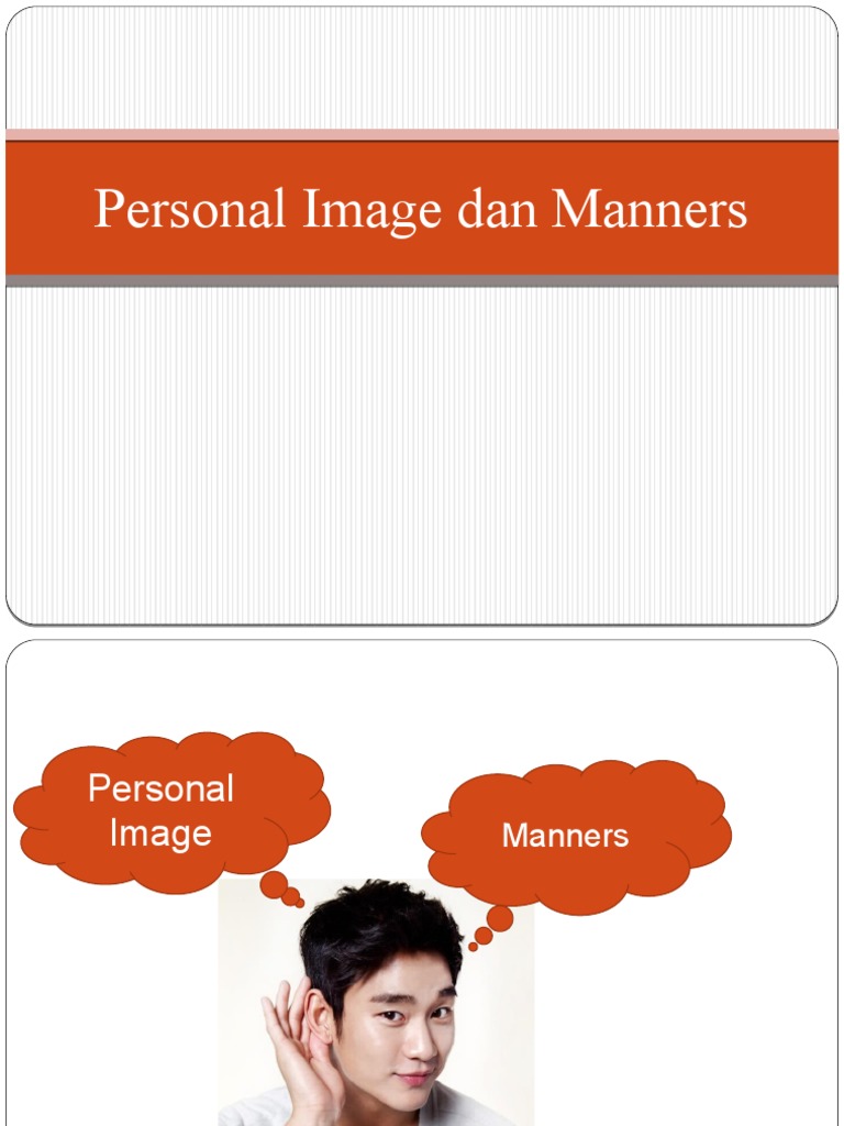 Personal Image Dan Manners | PDF | Career & Growth
