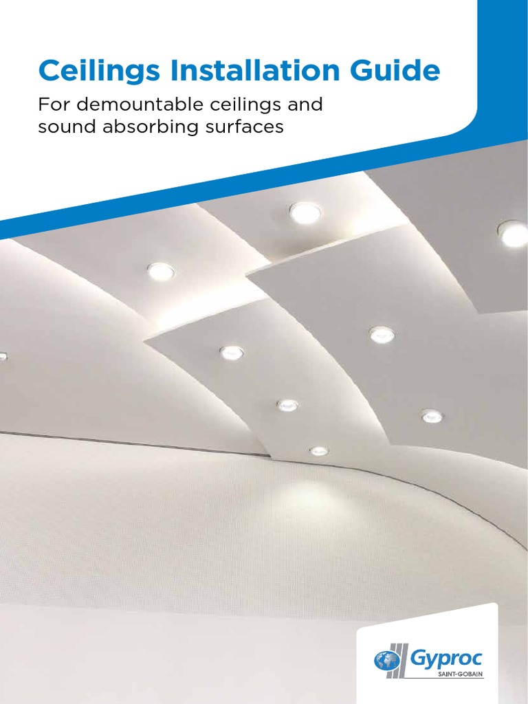 Ceilings Installation Guide: For Demountable Ceilings and Sound ...