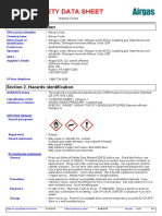 MSDS Un1002 Compressed Air | PDF | Safety | Occupational Safety And Health