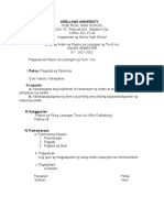 Position Paper Outline (Tagalog) | PDF