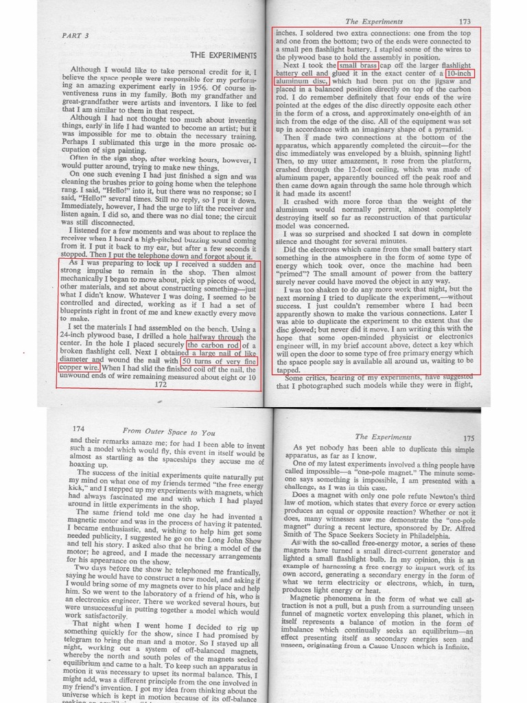 From Outer Space by Howard Menger - Pages 172-175 | PDF