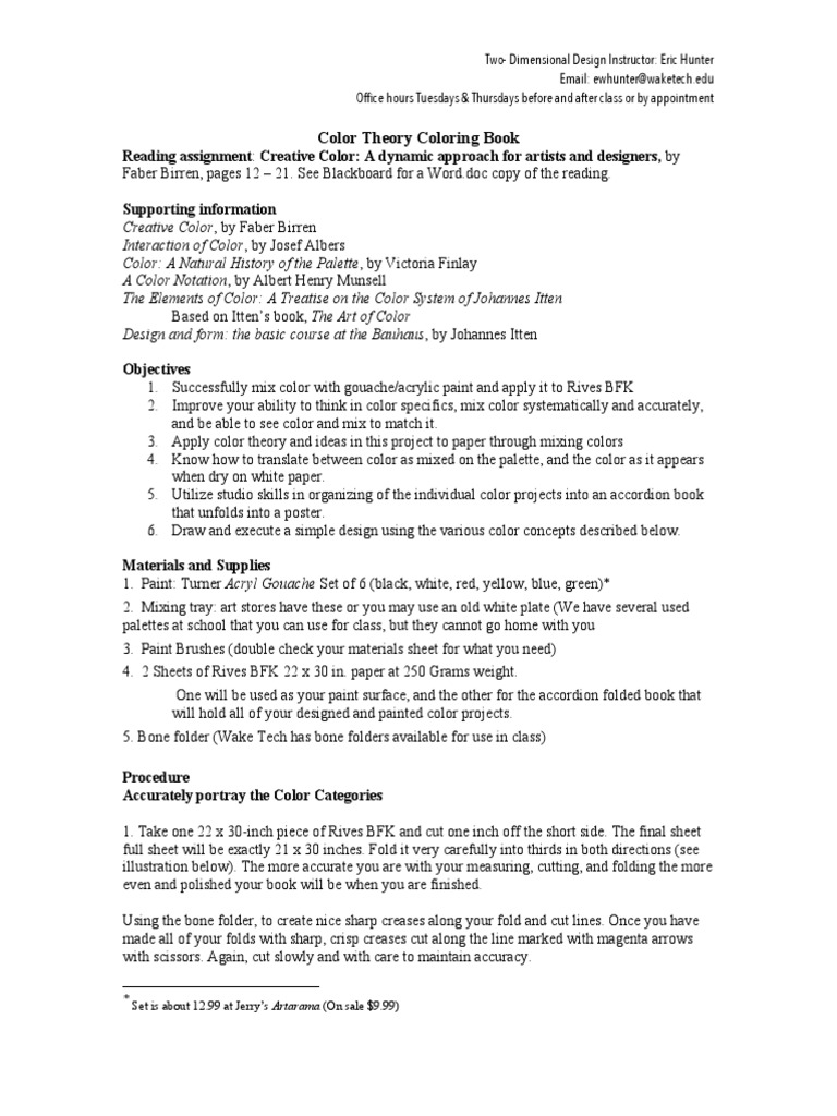 Color Book Color The Fifth Element Lesson Plan | PDF | Color | Image ...