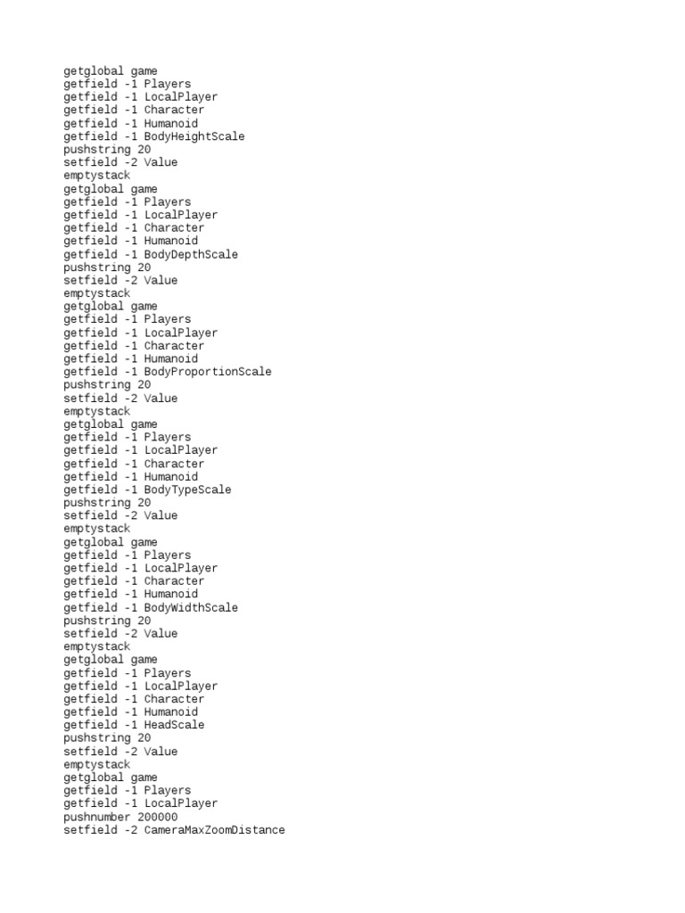 Body Resizer Fe Script Pdf