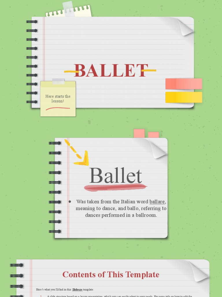 Notebook Lesson by Slidesgo | PDF | Planets | Saturn