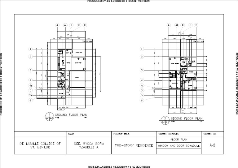 2 Storey Floor Plan | PDF