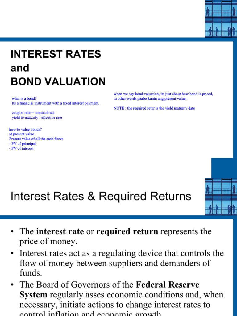 Module 7 - Bond Valuation | PDF | Bonds (Finance) | Interest