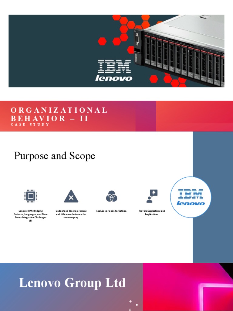 OB Case Study - Lenovo IBM | PDF | Lenovo | Ibm