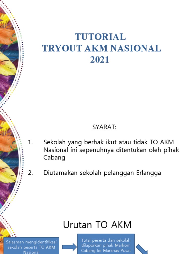 Tutorial To Akm 2021 | PDF