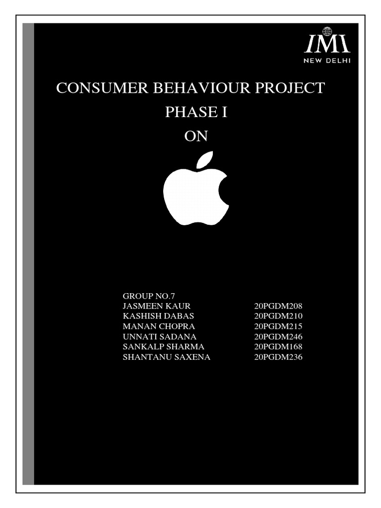 Project Report On Apple | PDF | Apple Inc. | Web Design