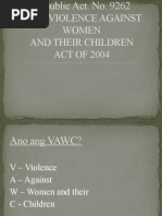 Vawc Tagalog Version | PDF
