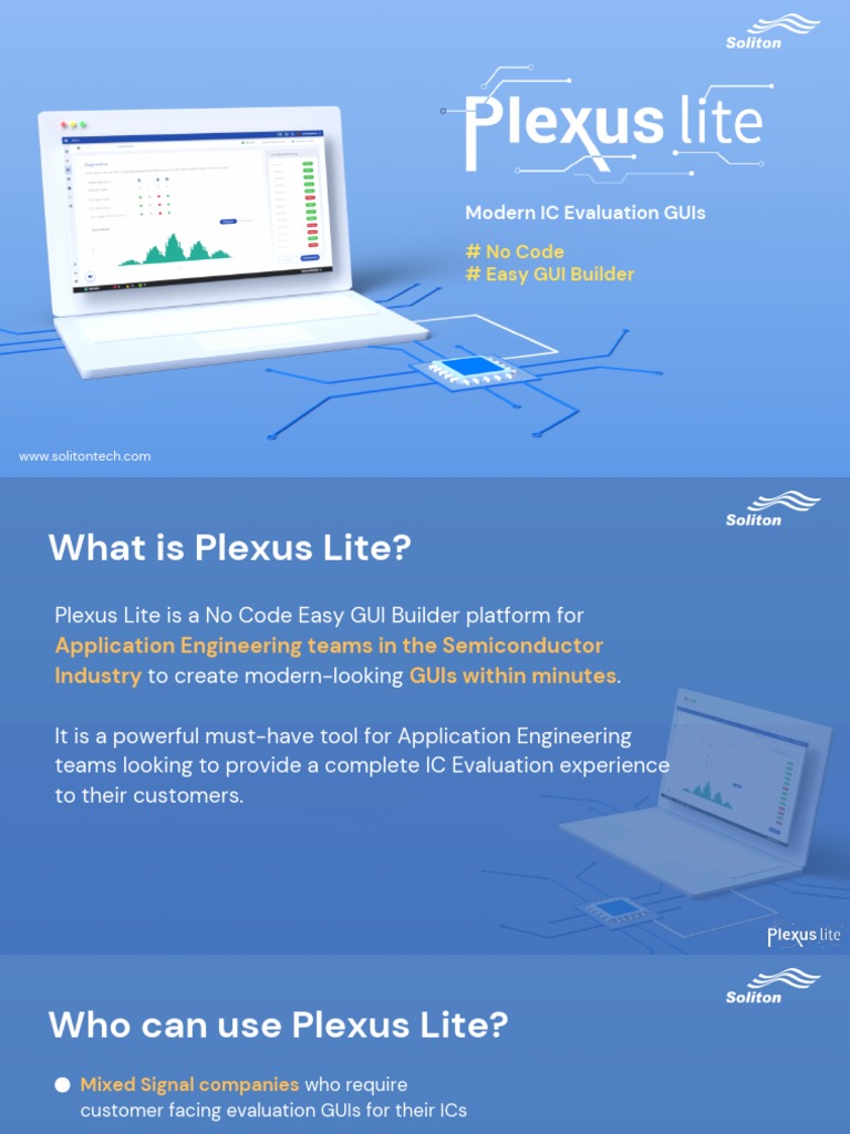 Plexus Lite Product Guide | PDF | Graphical User Interfaces | Software