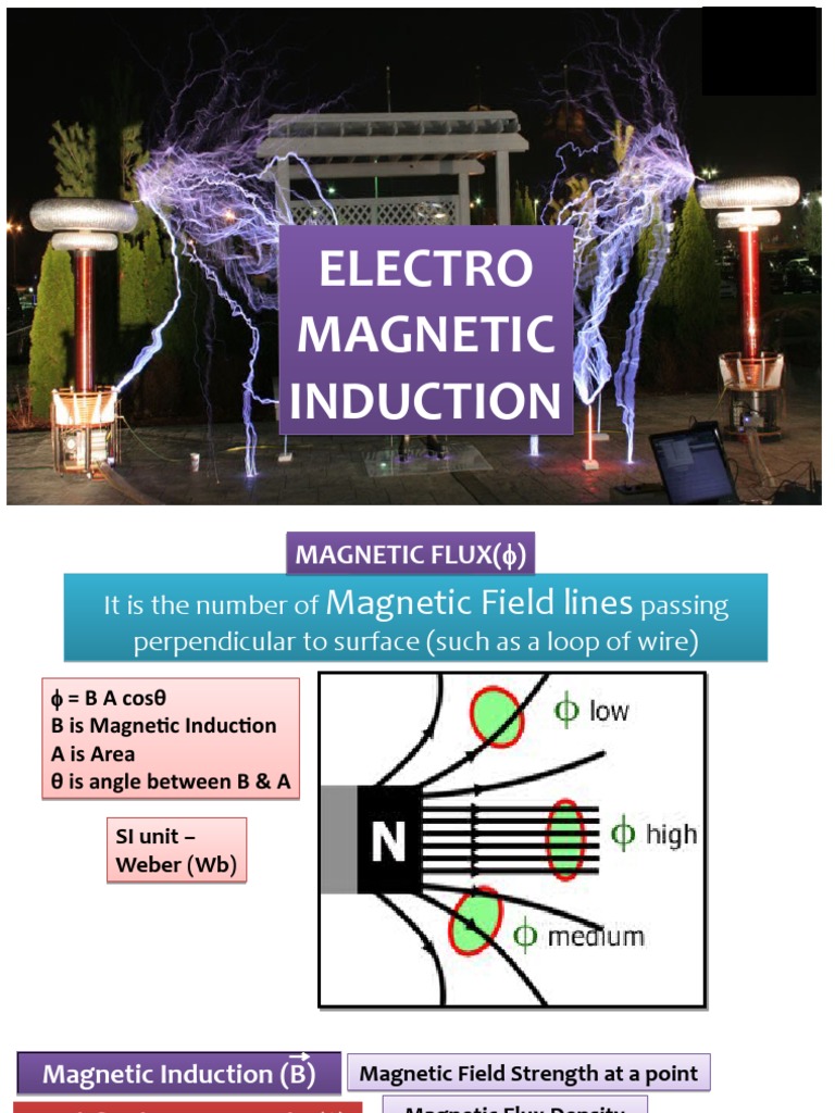EMI Notes | PDF | Electromagnetic Induction | Inductor