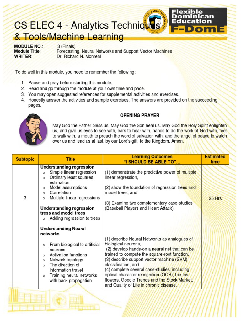 Forecasting numeric data using regression models | PDF | Correlation And Dependence | Regression ...