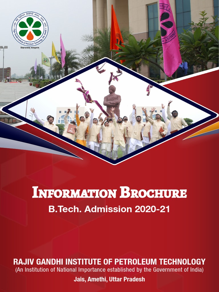 RGIPT B.Tech Admission Guide 2020-21 | PDF | University And College ...