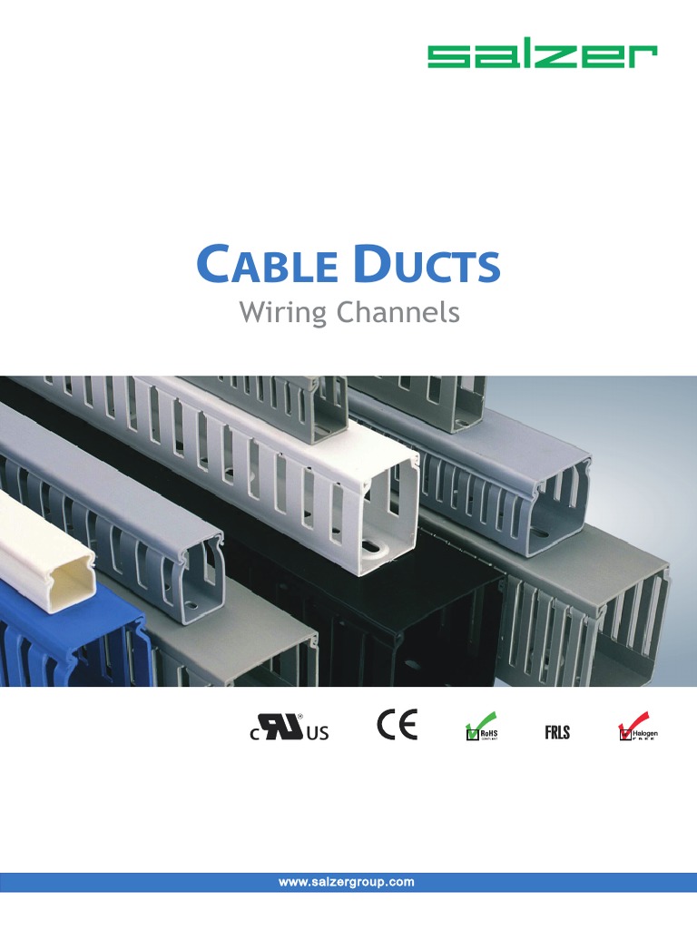 Able UCT S: Wiring Channels | PDF | Smoke | Polyvinyl Chloride