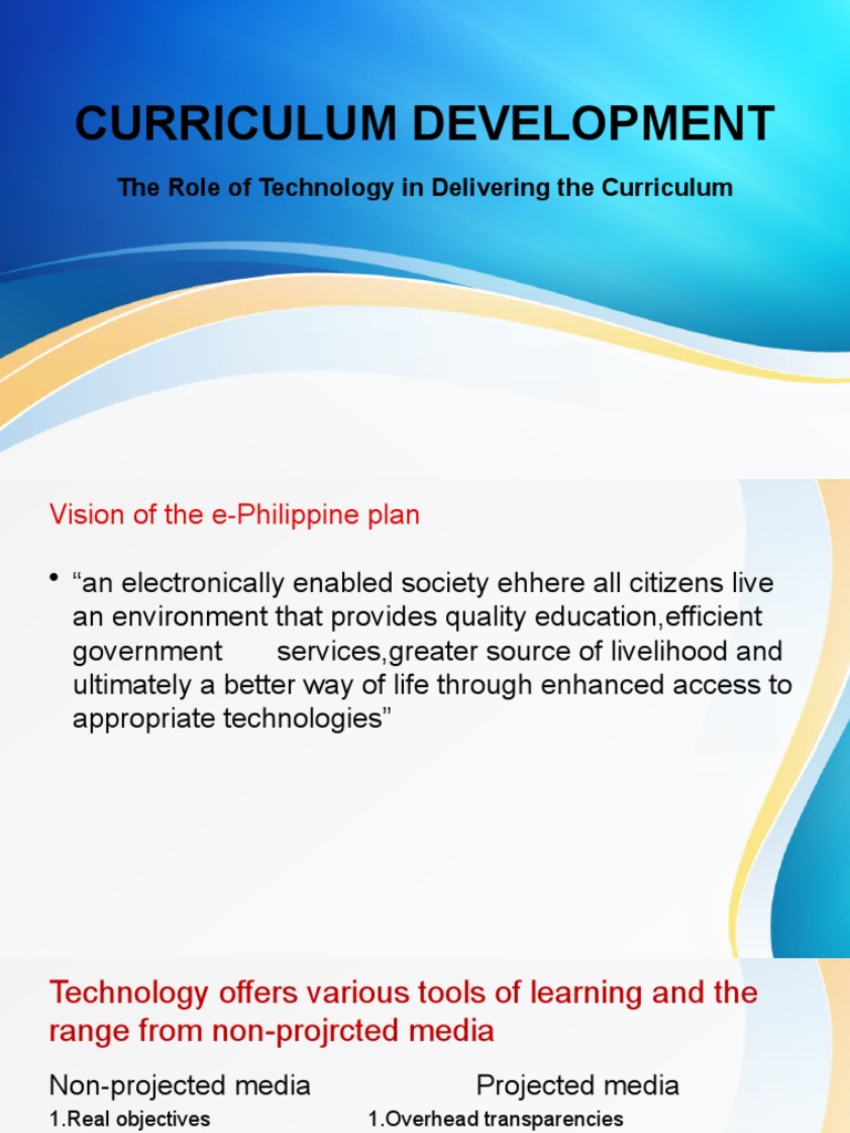 Technology's Impact on Curriculum Delivery | PDF | Career & Growth