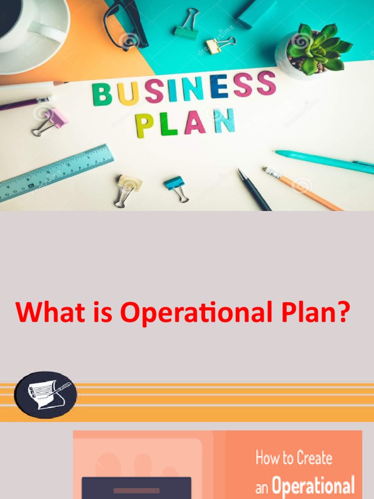 Lesson 4 Chapter 4 Operational Plan | PDF | Career & Growth | Business