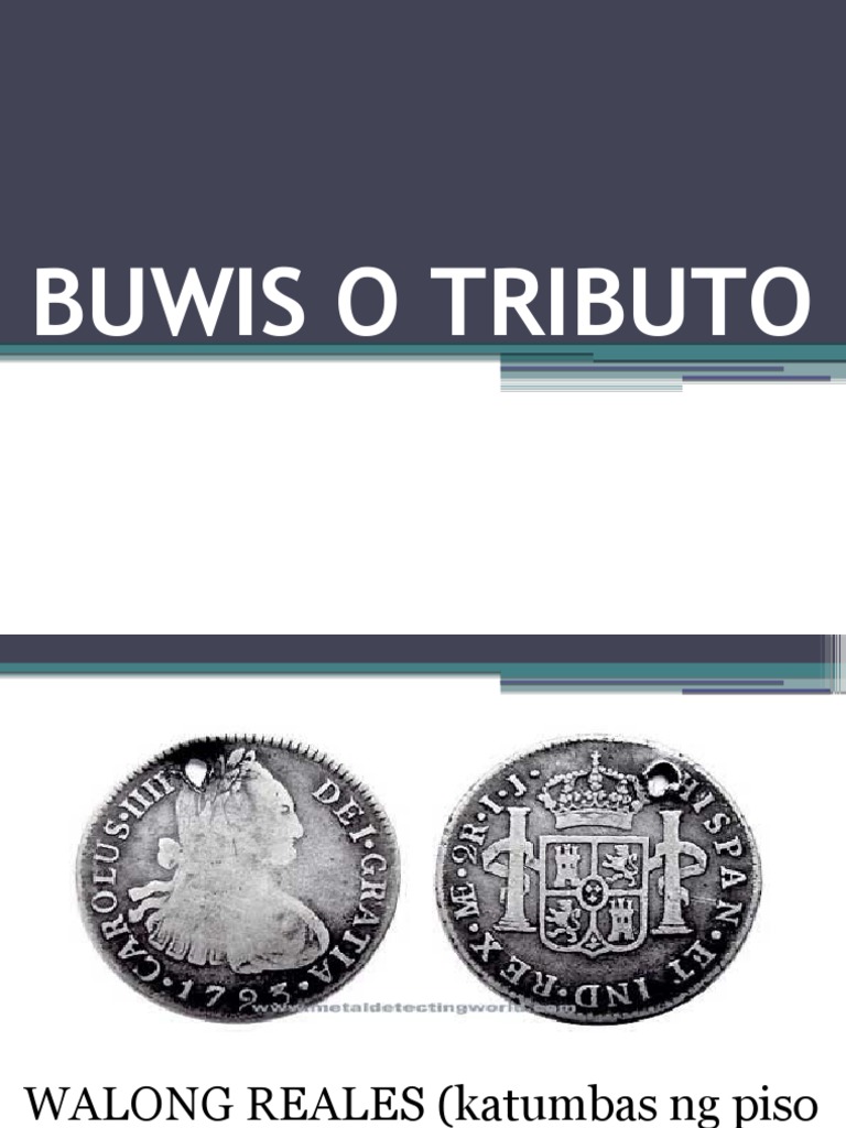 Buwis o Tributo | PDF