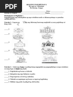 ESP Grade 1 2nd Quarter Worksheets | PDF