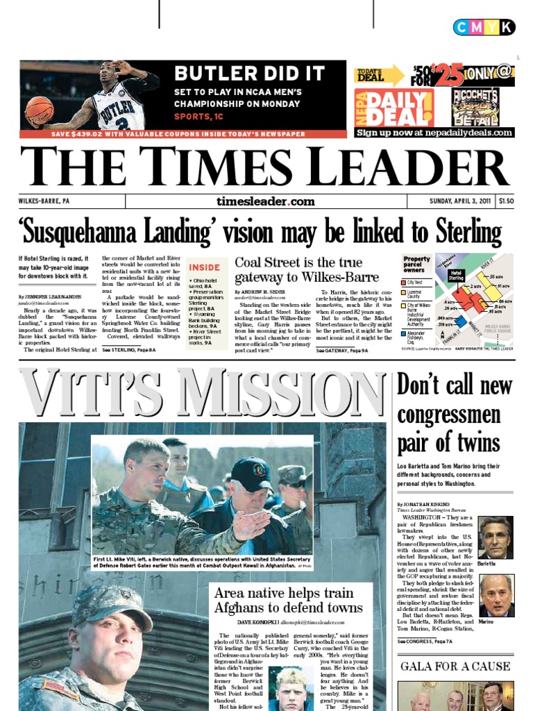 Times Leader 4-3-2011 | PDF | Wilkes Barre | Violence