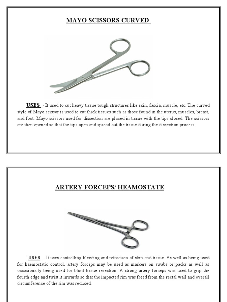 Mayo Suture Scissors