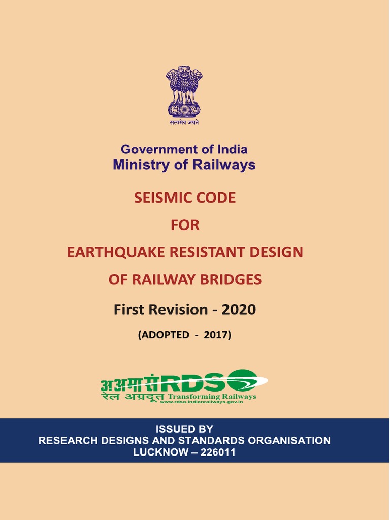 Irs Seismic Code First Revision Feb 2020 PDF | PDF | Earthquake ...