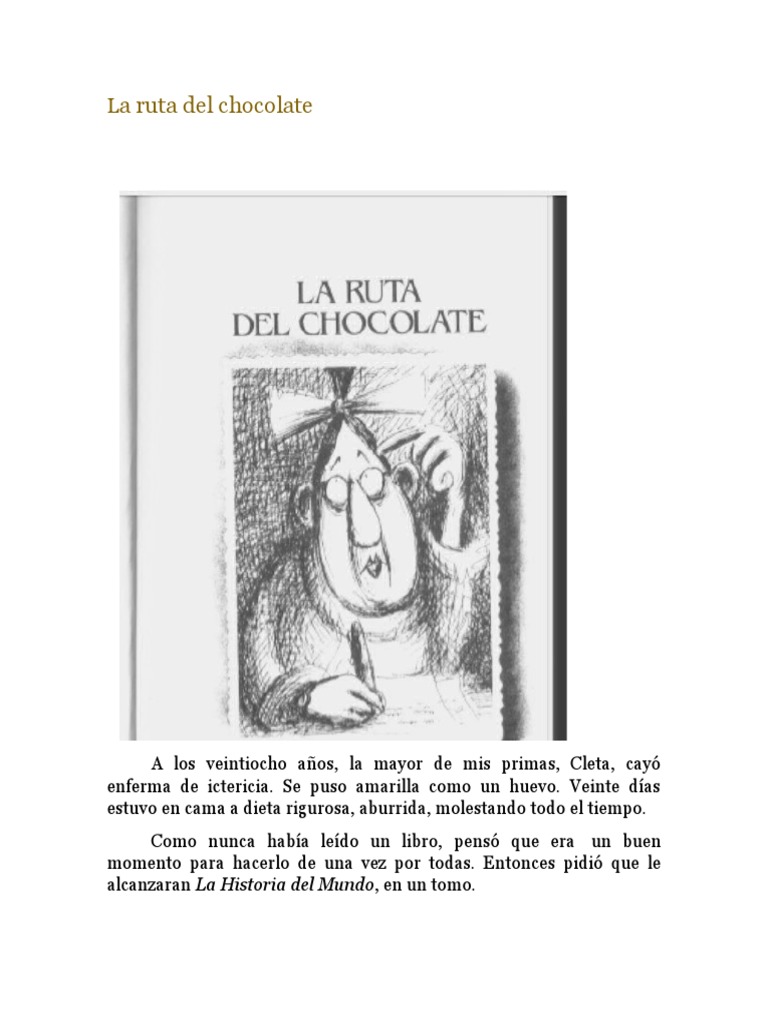 La historia del chocolate y su ruta | PDF | Clásicos