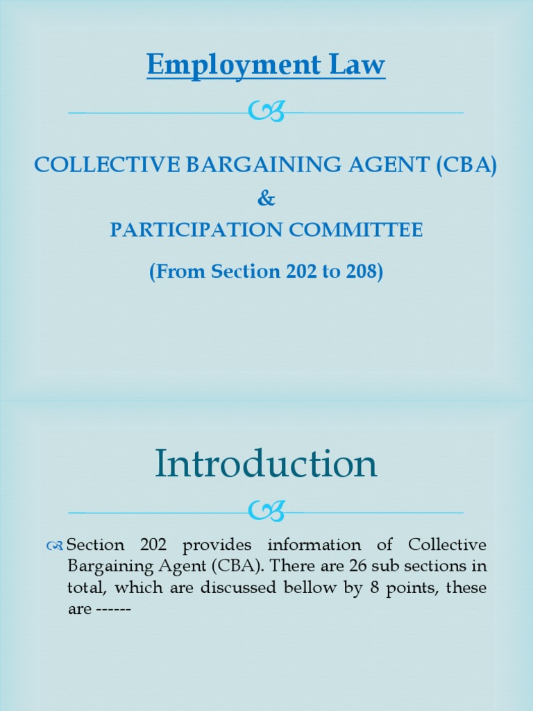 CBA, Perticipation Committee | PDF | Collective Bargaining | Collective ...