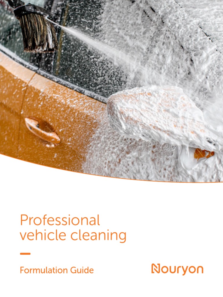 Brochure Cleaning Professional Vehicle Cleaning Formulation Guide ...