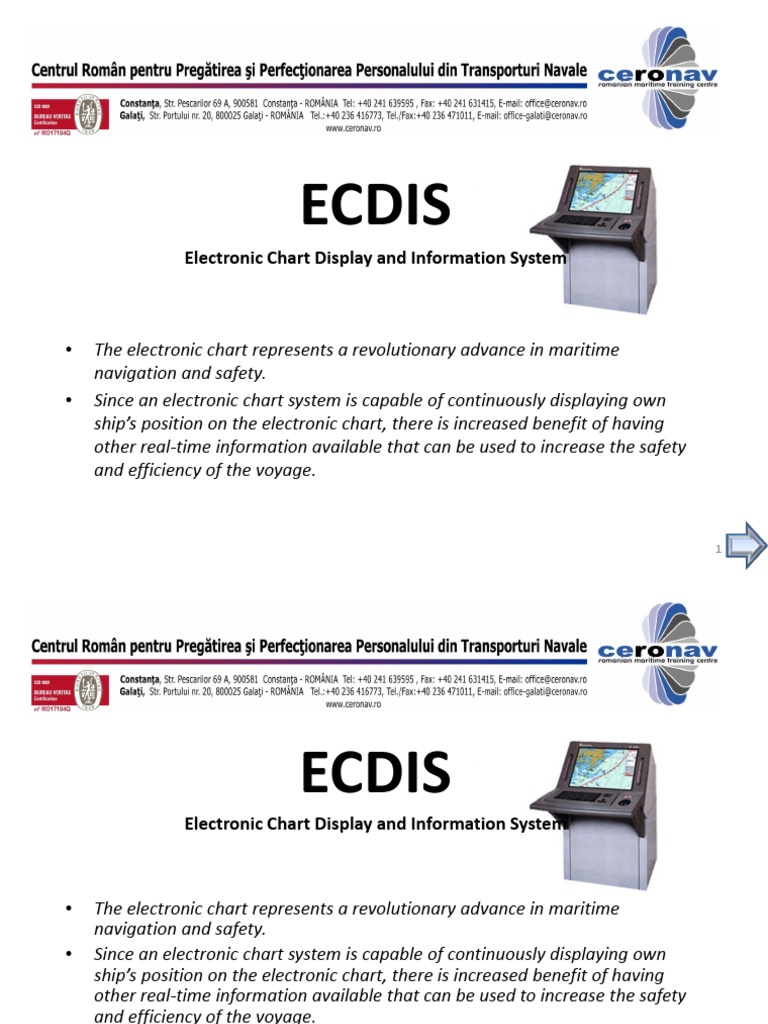 Ecdis: Electronic Chart Display and Information System | PDF ...