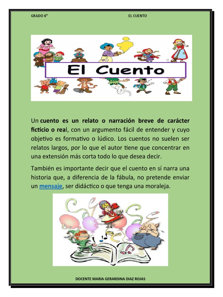 El Cuento | PDF | Cuentos