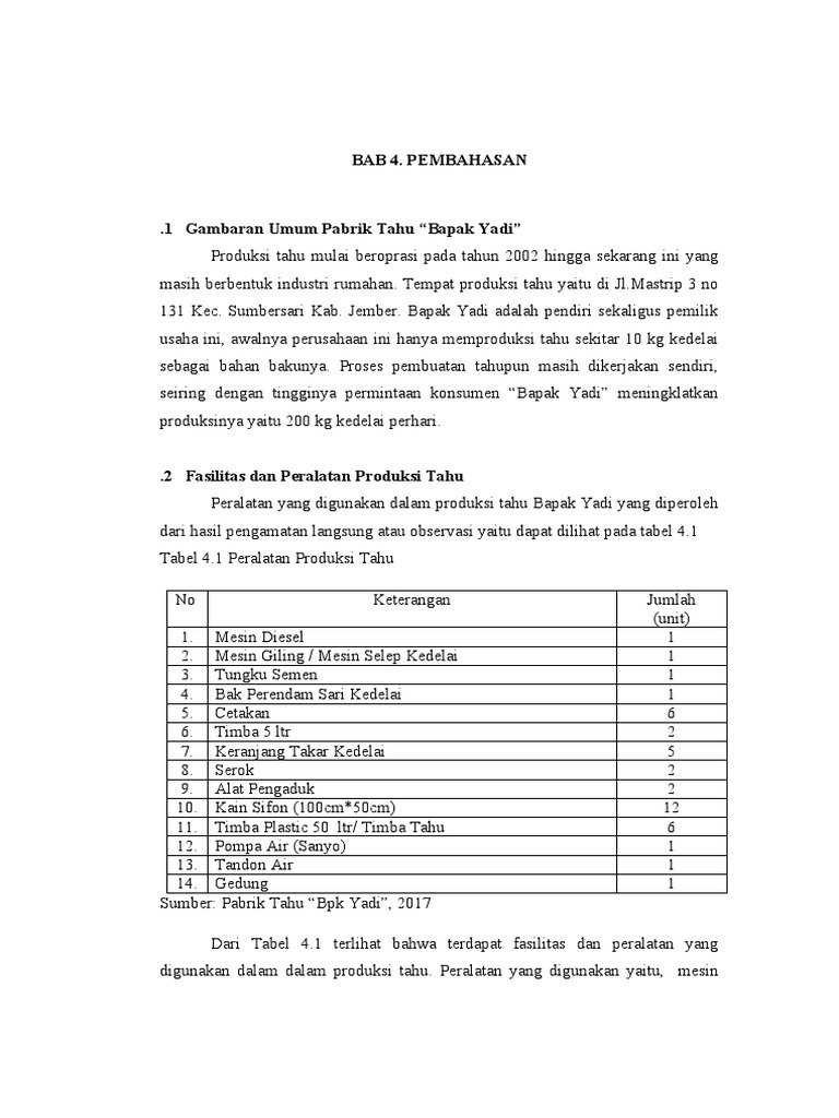 Bab 4 Pembahasan Fix | PDF