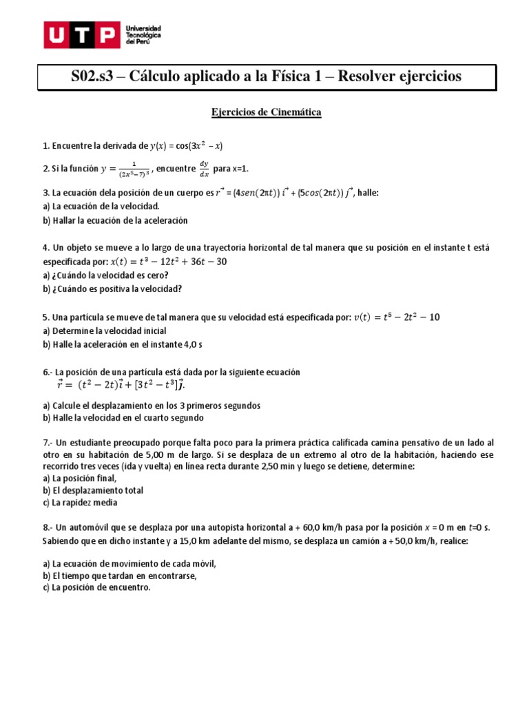 S02.s3 - Resolver Ejercicios | PDF