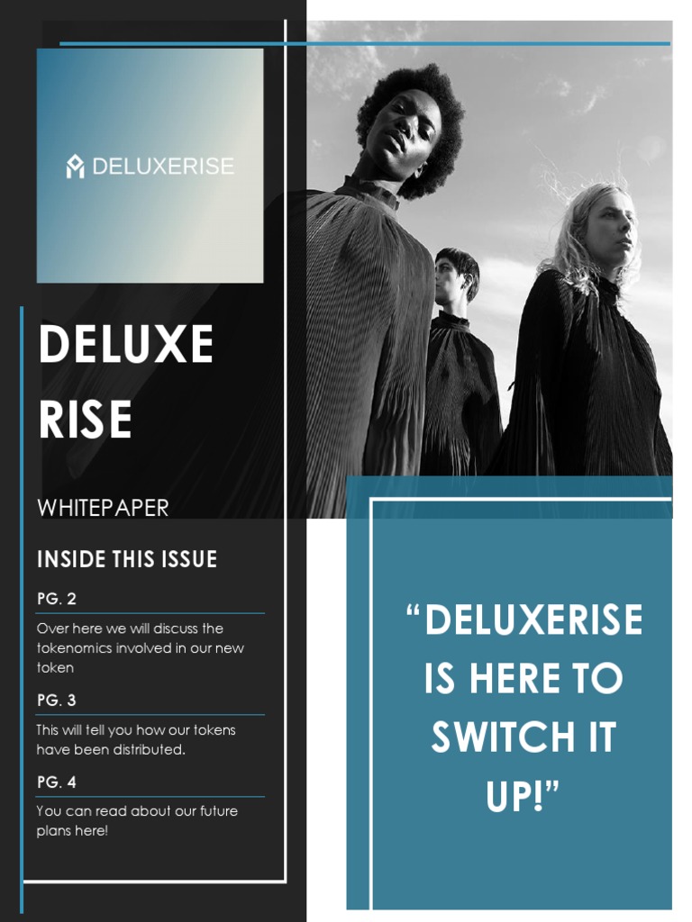 Deluxe Rise Whitepaper | PDF | Cryptocurrency | Brand