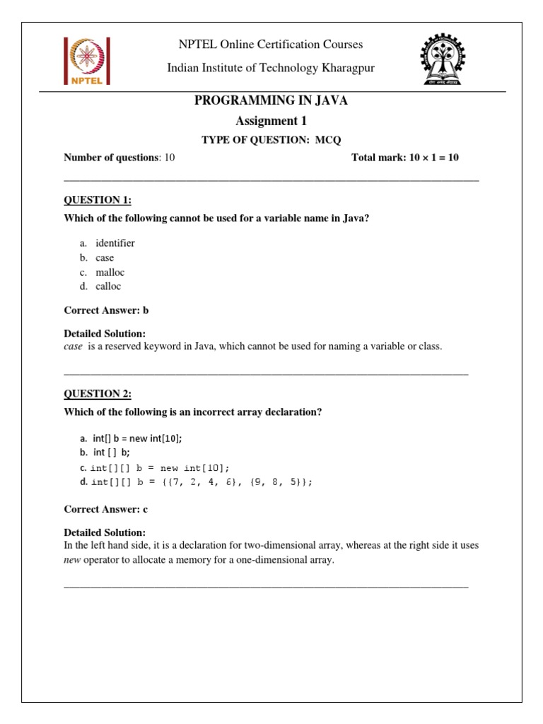 Week 01 Assignment | PDF | Java (Programming Language) | Parameter ... Week 01 Assignment | PDF | Java (Programming Language) | Parameter ...