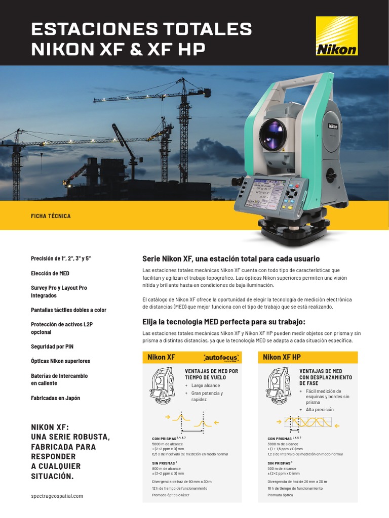 Brochure Nikon XF | PDF