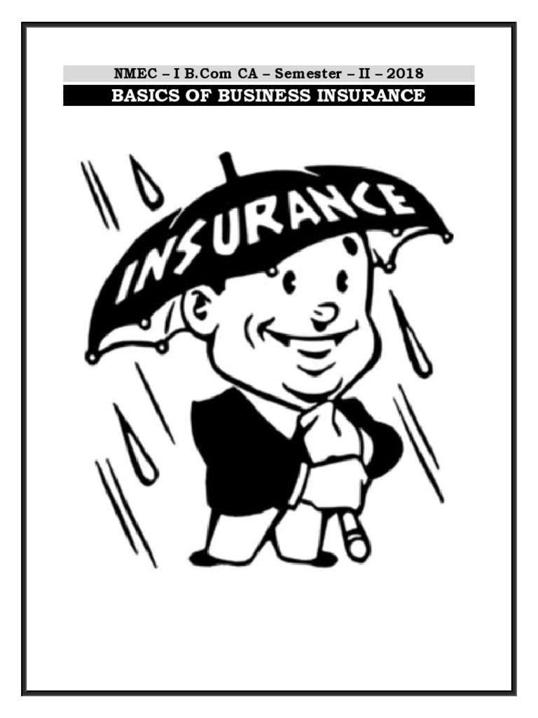 Fundamentals of Business Insurance | PDF | Insurance | Life Insurance