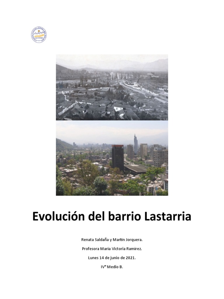 Evolución Del Barrio Lastarria | PDF | Santiago | Museo