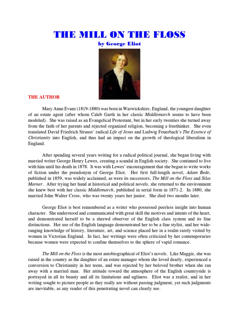 The Mill on the Floss Overview | PDF | George Eliot