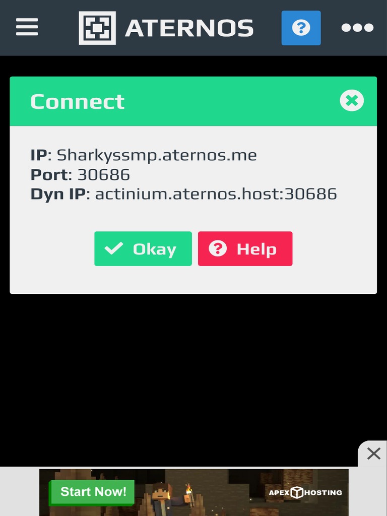 Server Aternos Free Minecraft Server | PDF