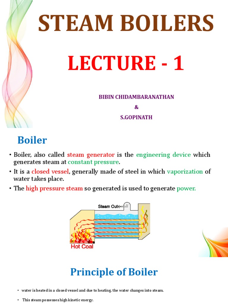 12a. Introduction To Steam Boilers | PDF | Boiler | Steam