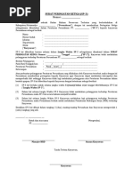 Contoh Surat SP3 | PDF