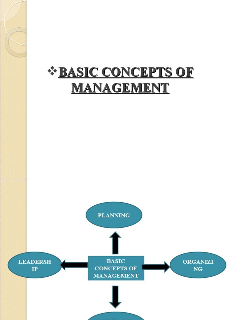Key Management Concepts Explained | PDF | Pricing | Leadership