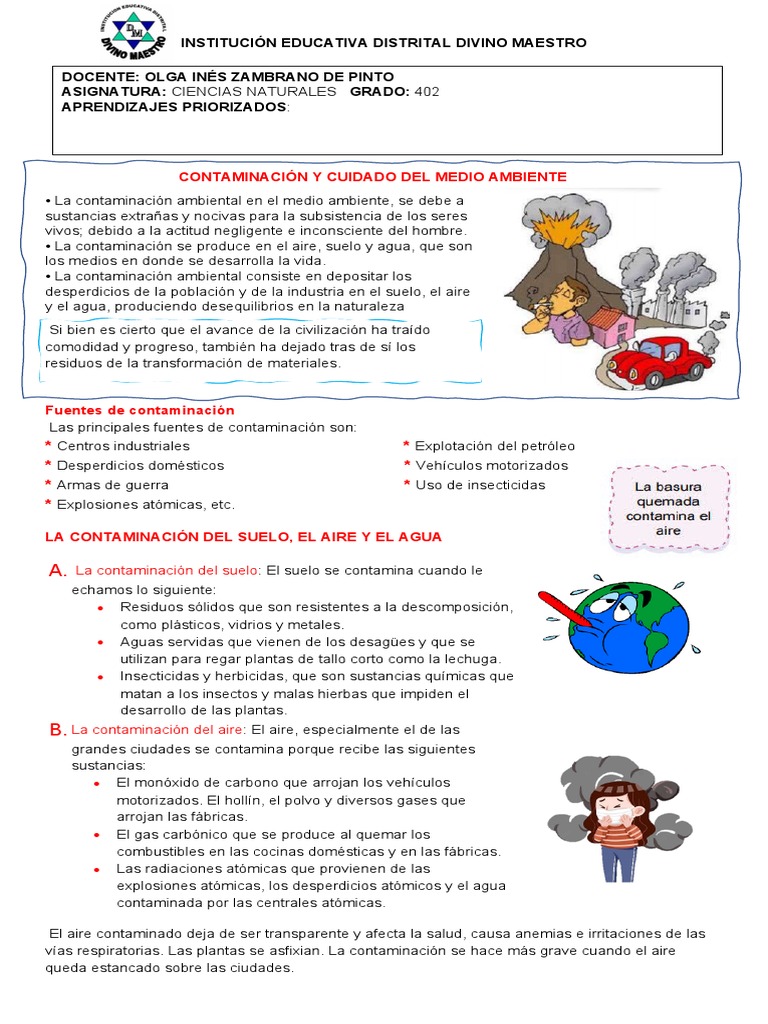 Guia Naturales | PDF | Contaminación | Agua