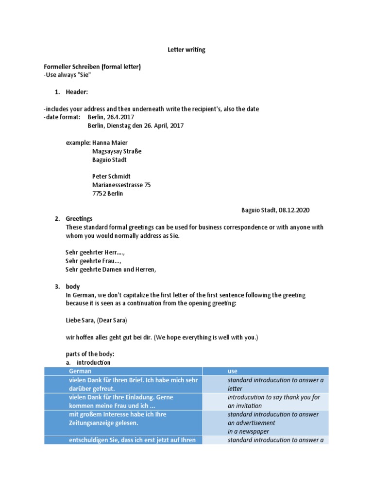 Letter Writing | PDF