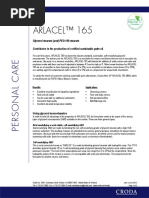 Lipocire A SG Brochure | PDF | Palm Oil